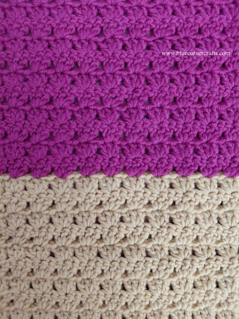 Crochet Cosy Seasons Scarf - Blue Corner Crafts